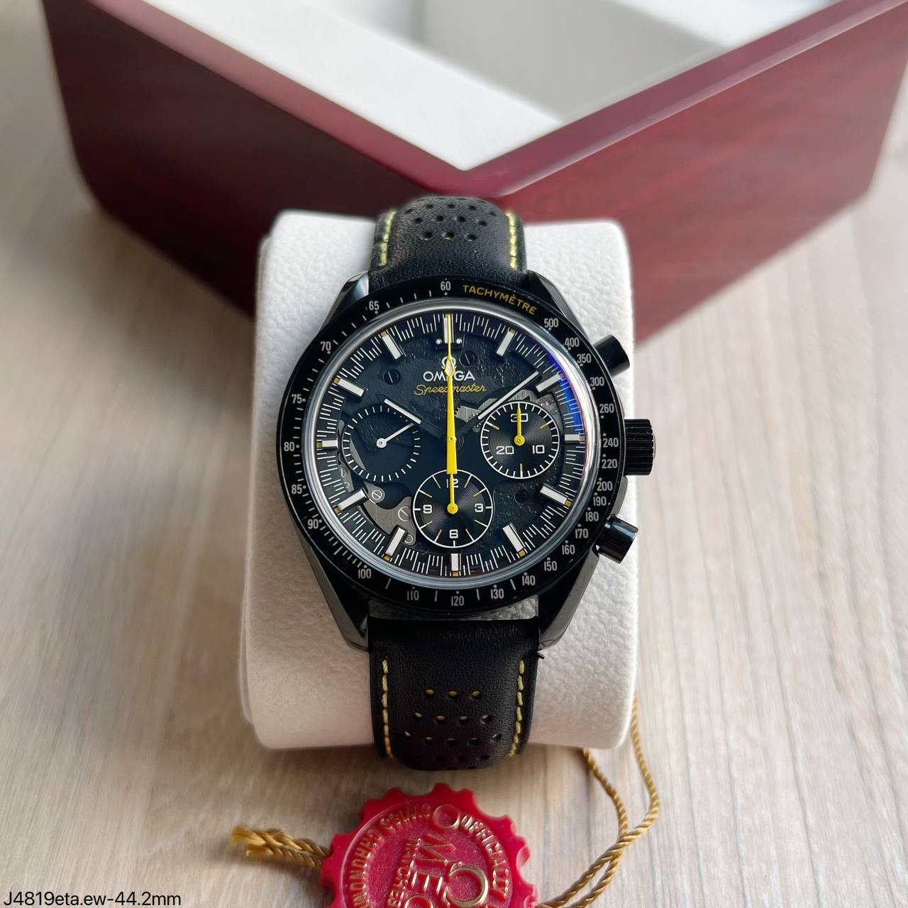 OMEGA SPEEDMASTER RACING 44MM PRETO - Réplicas de Relógios Premium AAA